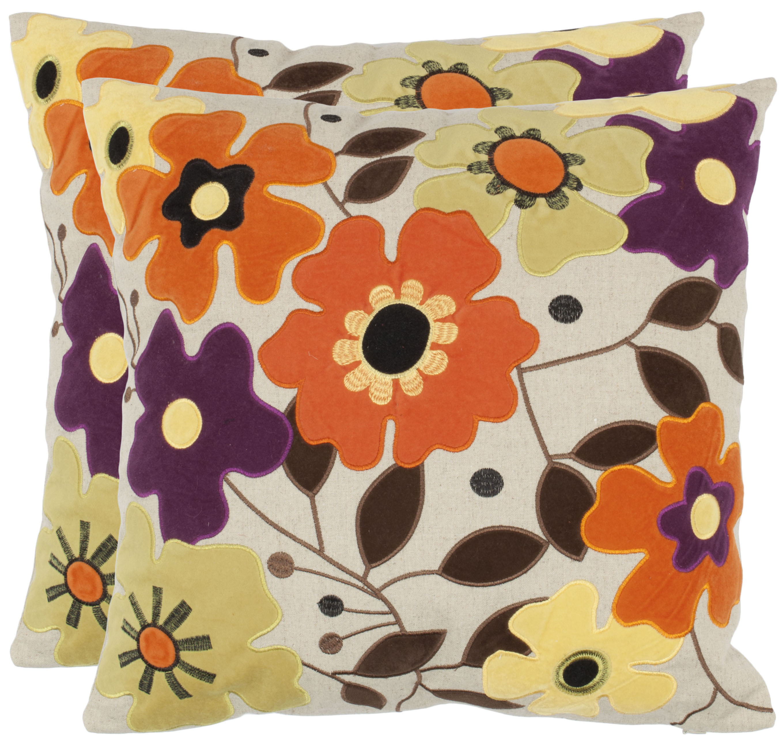 Safavieh Lorenzo Cotton Throw Pillow | Wayfair