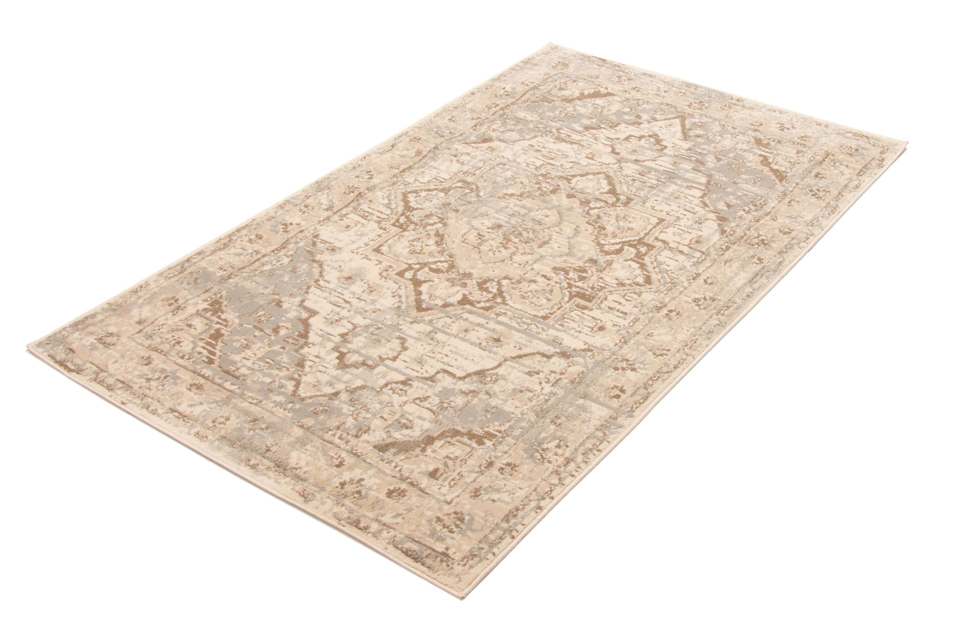 Bungalow Rose Bloxson Beige Rug | Wayfair
