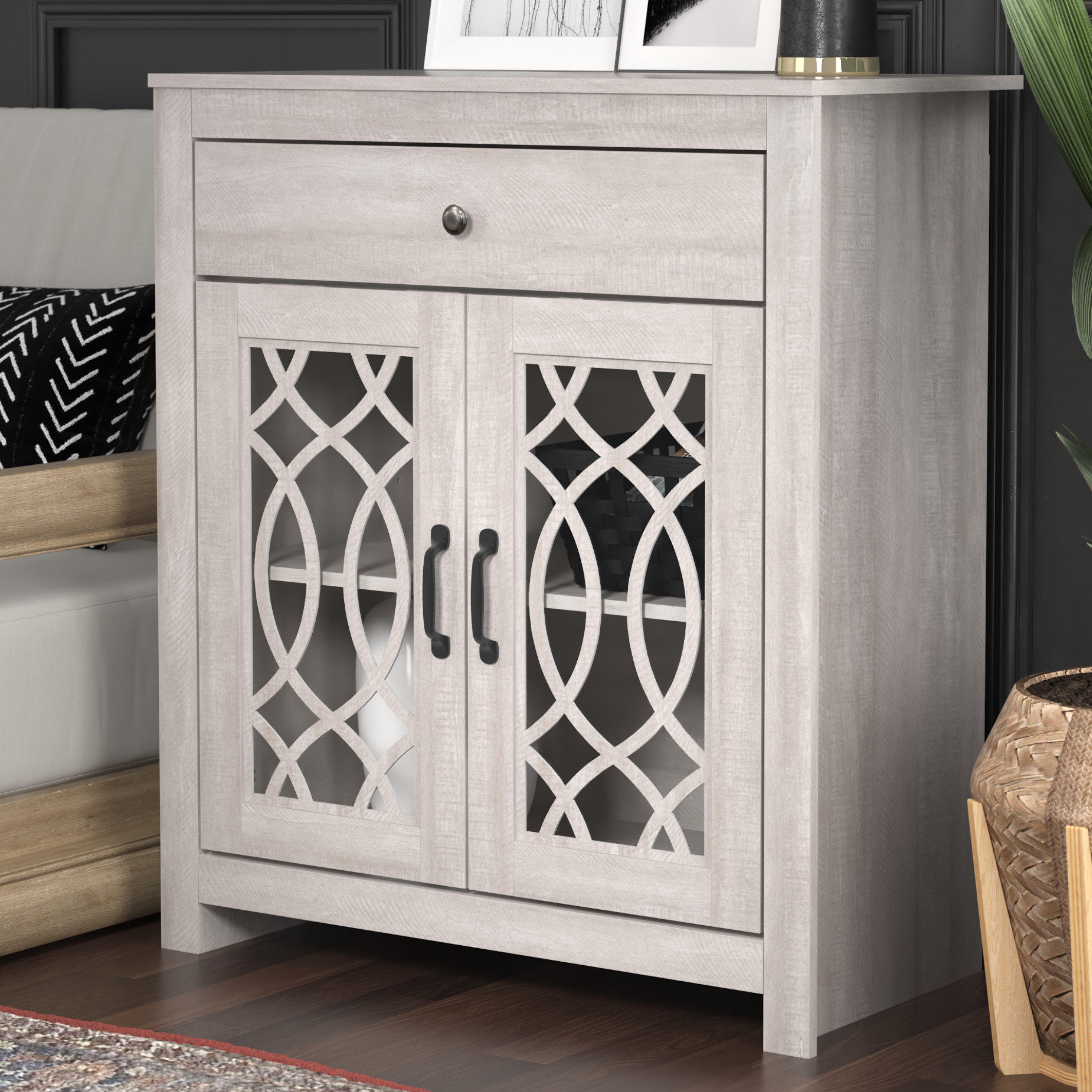 Lark Manor™ Allivia 35.4'' Tall Accent Cabinet & Reviews | Wayfair