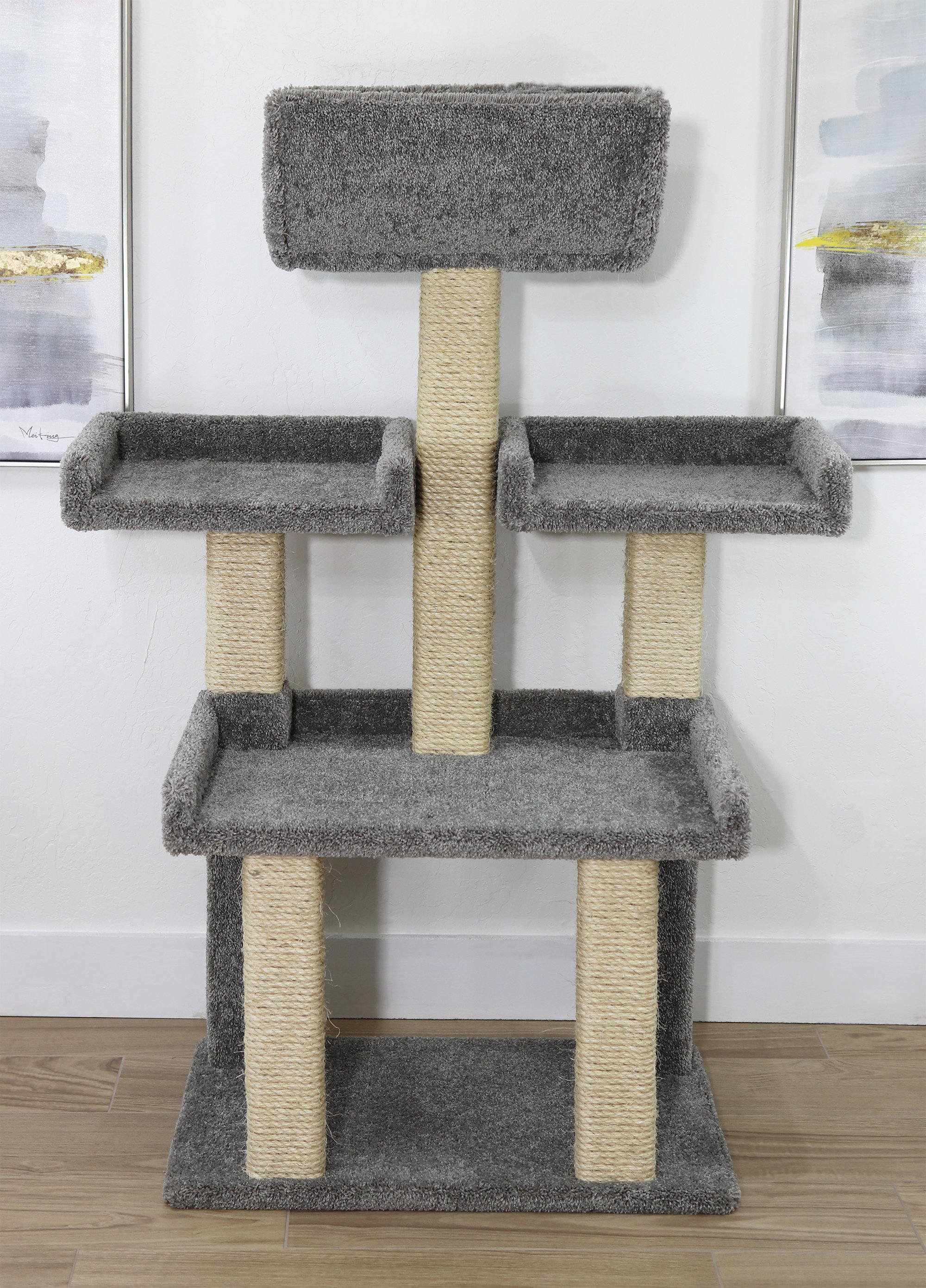 Prestige Cat Trees 56" Prestige Extra Large Cat Tree & Reviews ...