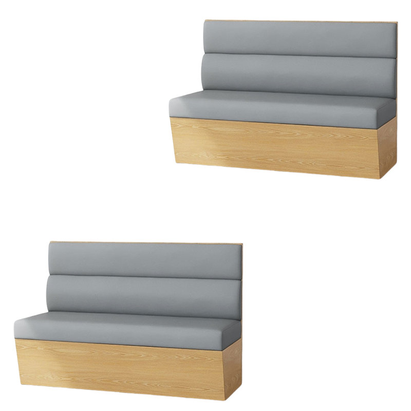 Canadian Linen Simple And Stylish Restaurant Bench Faux Leather ...