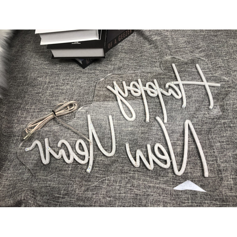 The Holiday Aisle® Dylann 16.5" Holiday Neon Sign - Wayfair Canada