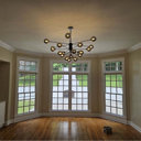 George Oliver Kyiesha 21 - Light Dimmable Modern Linear Chandelier ...