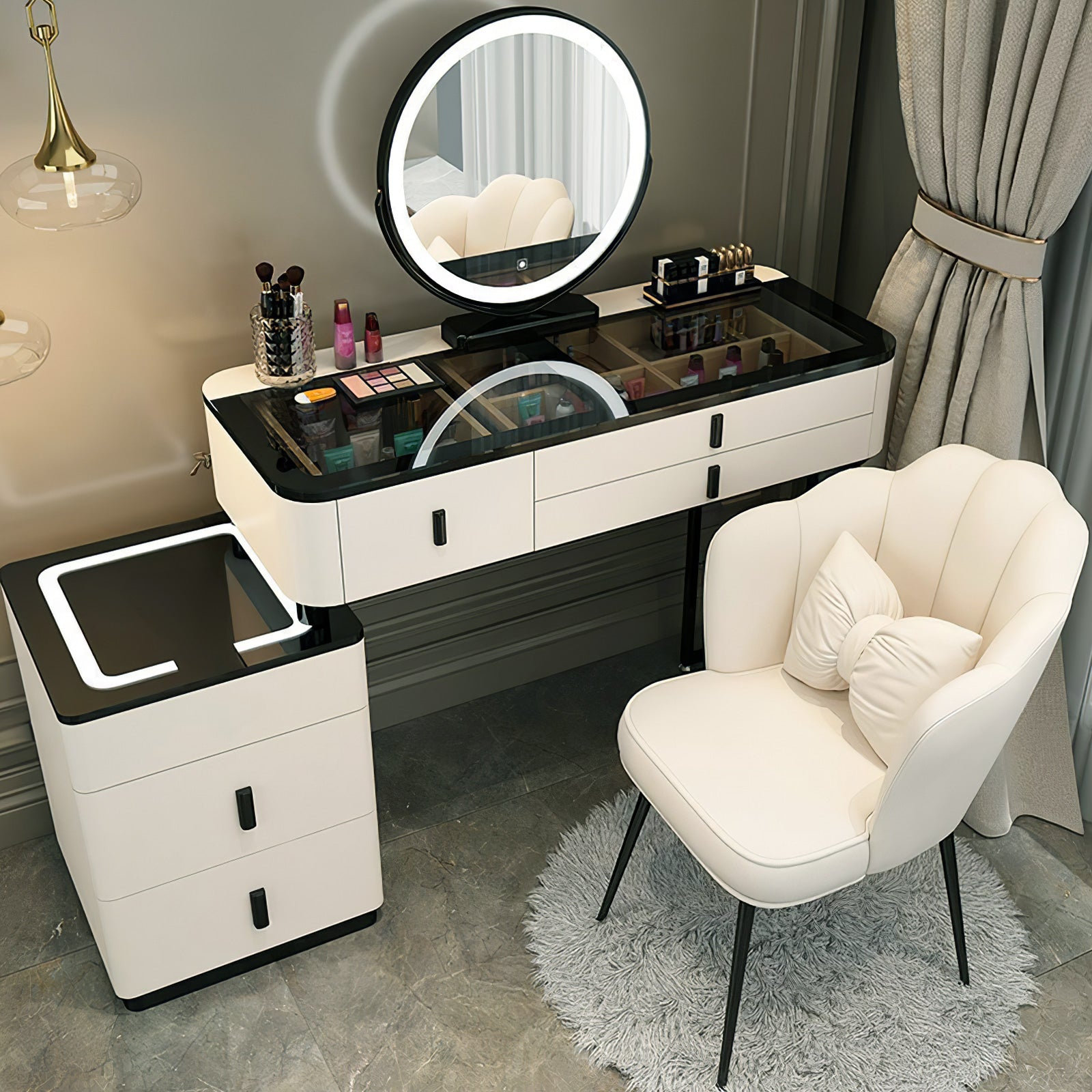 Hokku Designs Louee Vanity | Wayfair