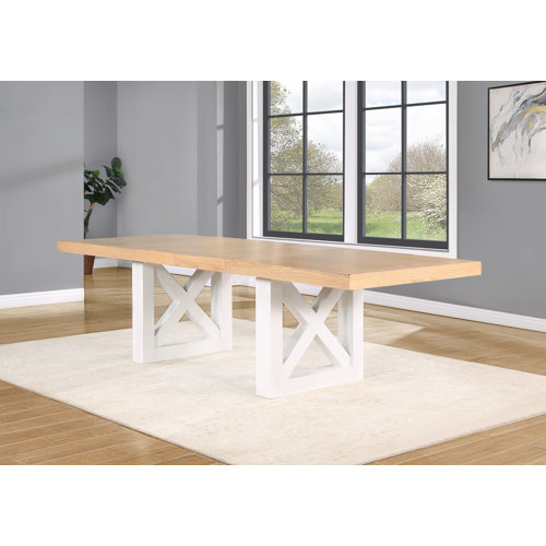 Extendable Rectangular Kitchen & Dining Tables You'll Love | Wayfair