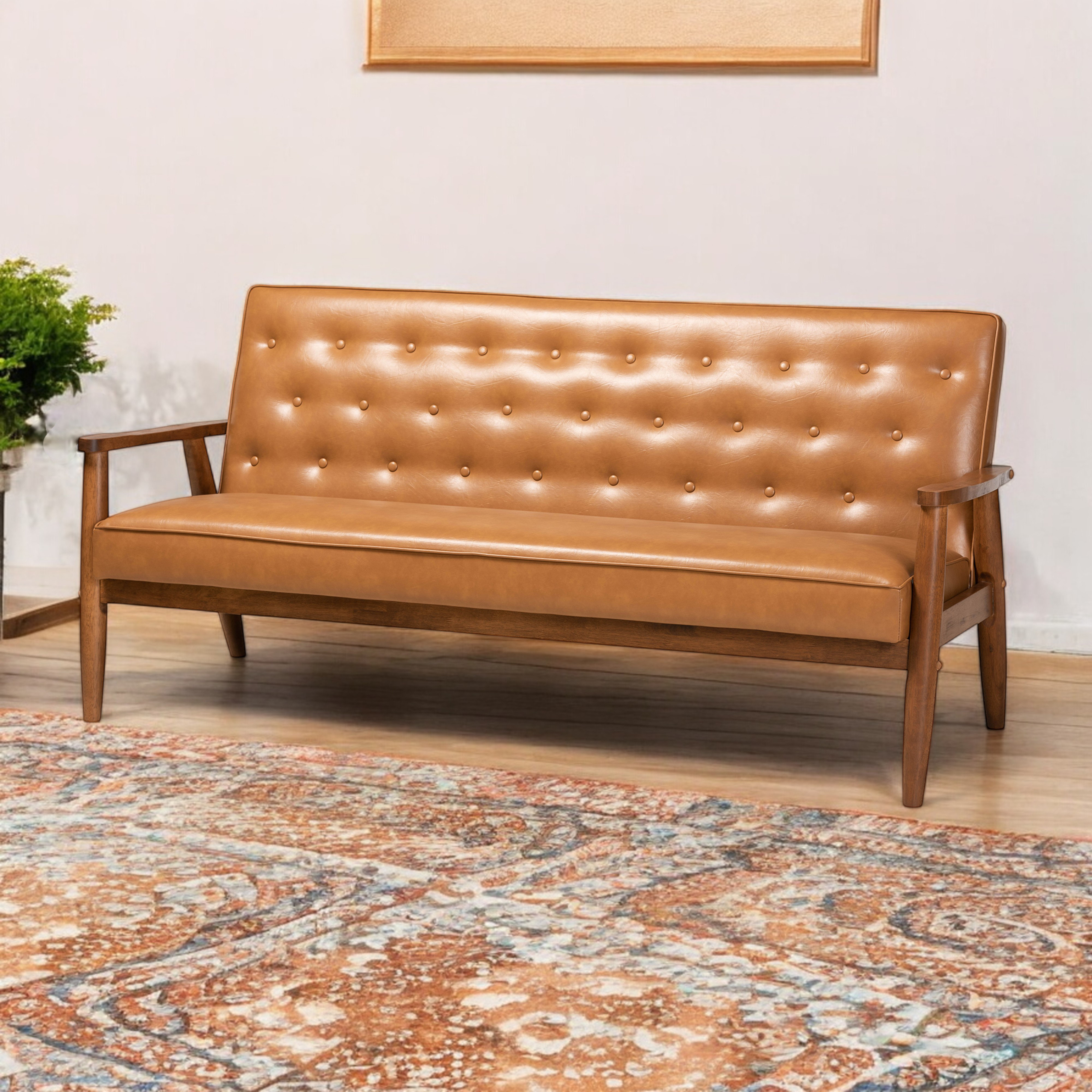George Oliver Designed in Mid-Century Modern style, Buster sofa ...