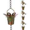 Arlmont & Co. 7.7FT Frog Rain Chain for Outside | Wayfair