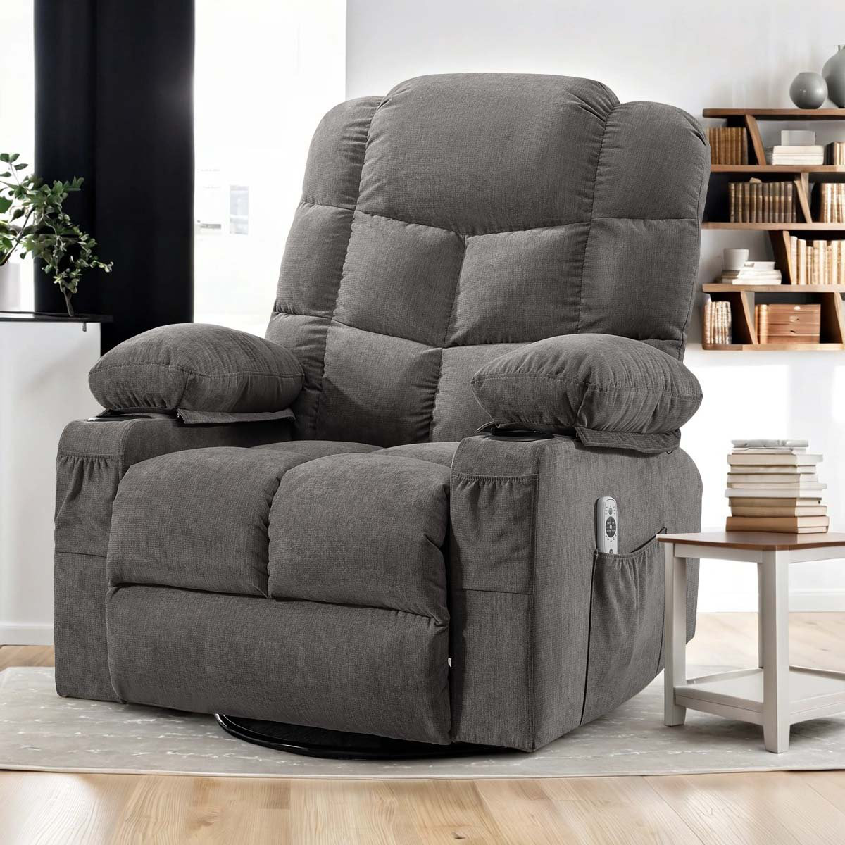 Latitude Run® Massage Rocker Recliner Chair Rocking Chairs For Adults ...