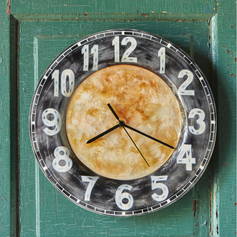 Eangee Home Design 13" Wall Clock | Wayfair