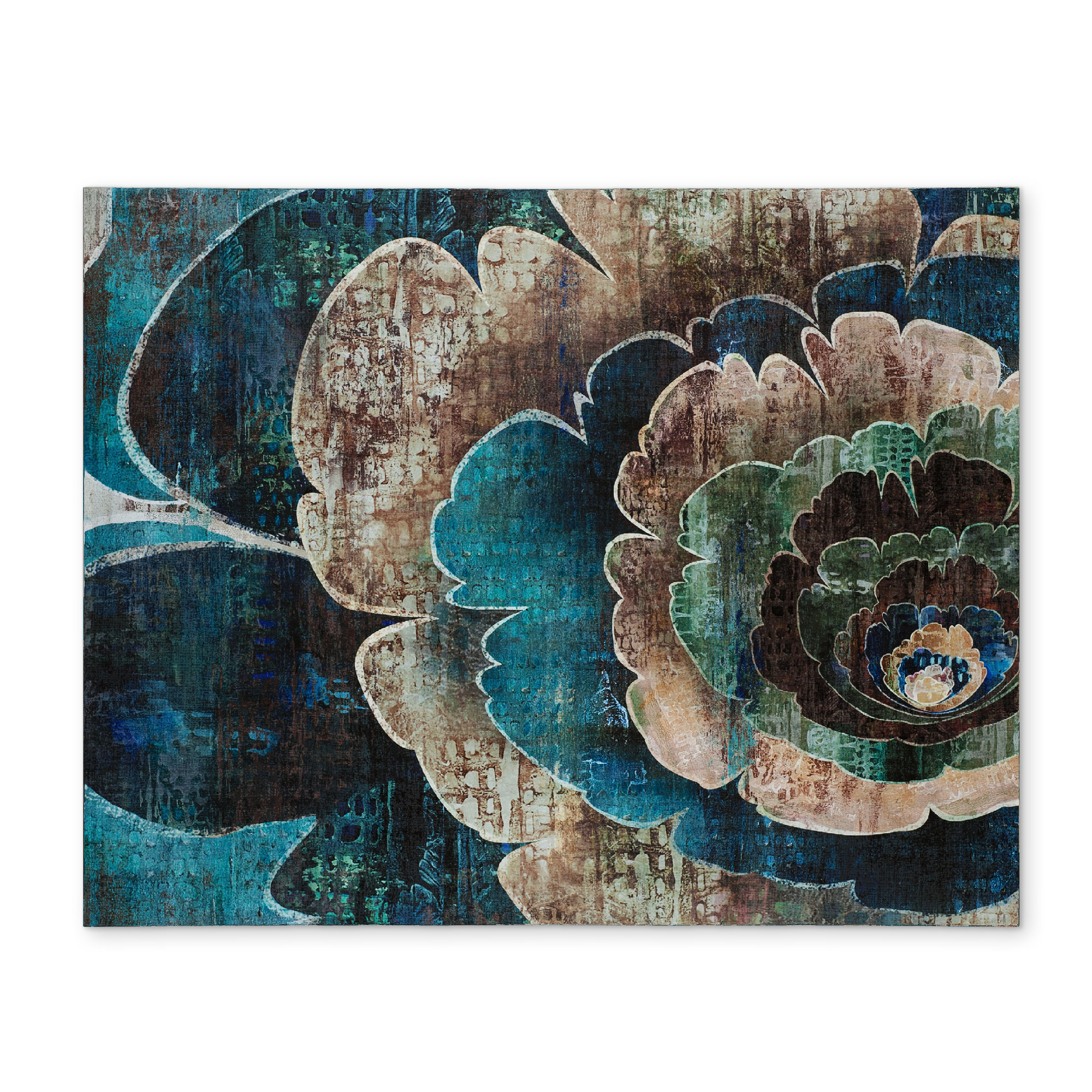 Begin Edition International Inc. Blue Flower Montage Retro Placemat ...