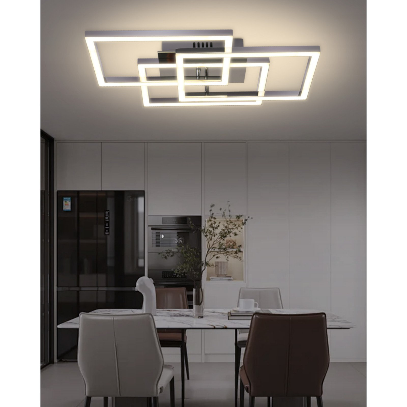 Wrought Studio Ceiling Light, Modern Color Changing LED Ceiling Light ...