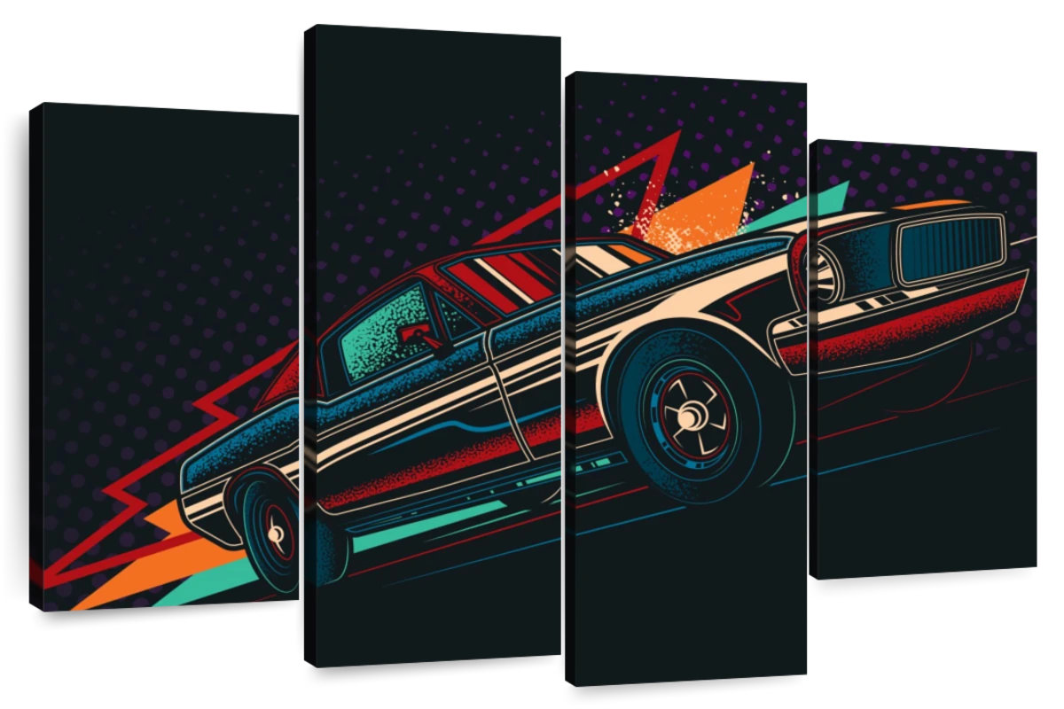 Ebern Designs Mehar Retro Style Car | Wayfair