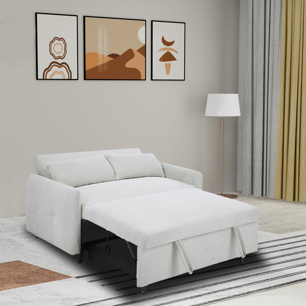 Ebern Designs Braylah 57.48 Upholstered Sofa | Wayfair