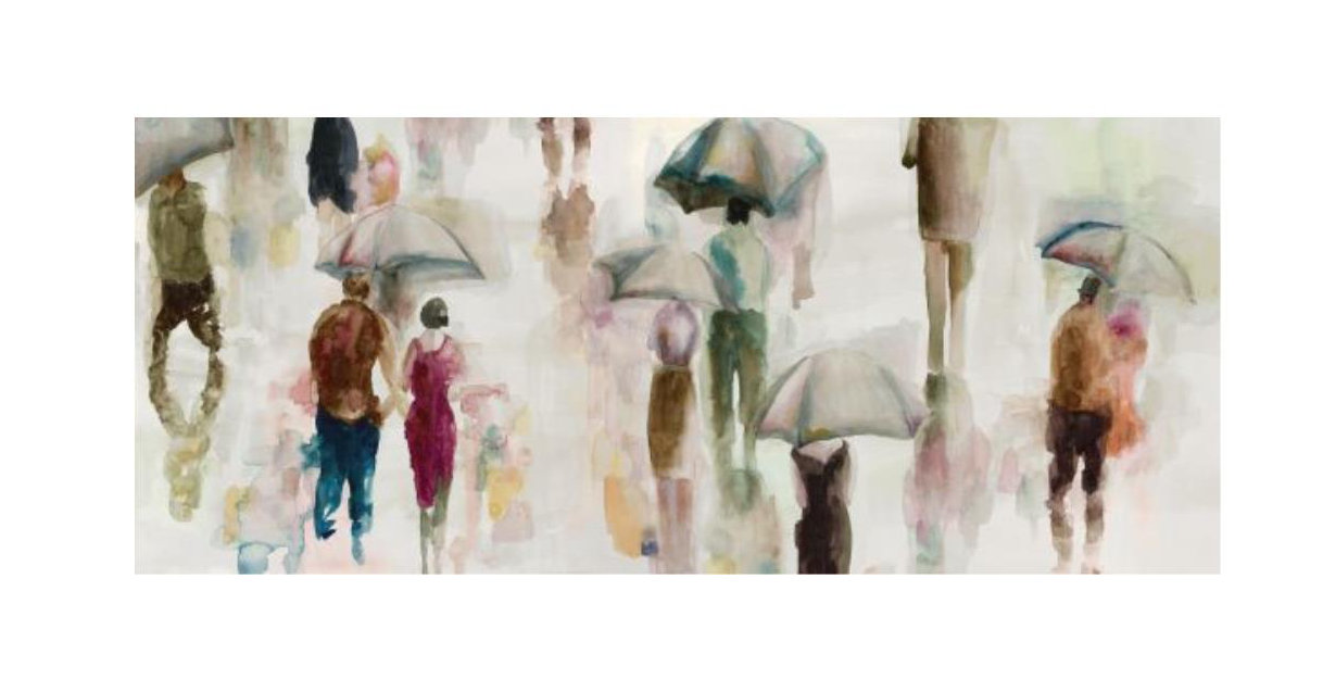 Chelsea Art Studio Umbrella Season I by Eden Edwards - Painting on ...