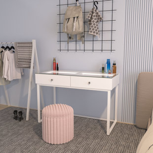Glass Top Dressing Tables You'll Love | Wayfair.co.uk