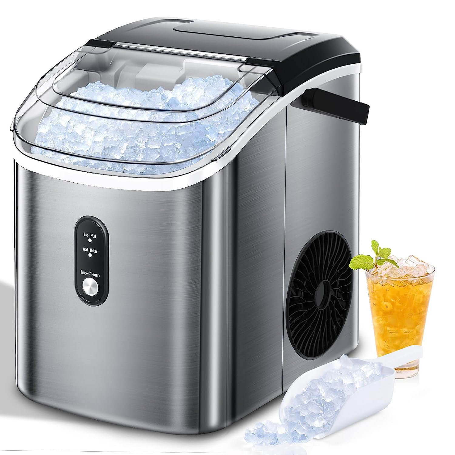 Antarctic Star Countertop Nugget Ice Maker, Pebble Ice Maker Machine ...