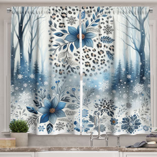 White Valances & Kitchen Curtains You'll Love | Wayfair