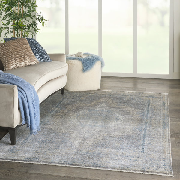 Latitude Vive Camyria Persian Blue;Grey;Brown Area Rug | Wayfair.co.uk