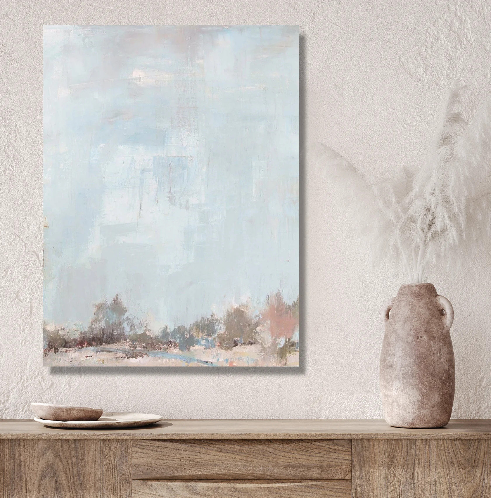 Ivy Bronx Gwendalyn Happy Trees by John Beard - Unframed Print ...