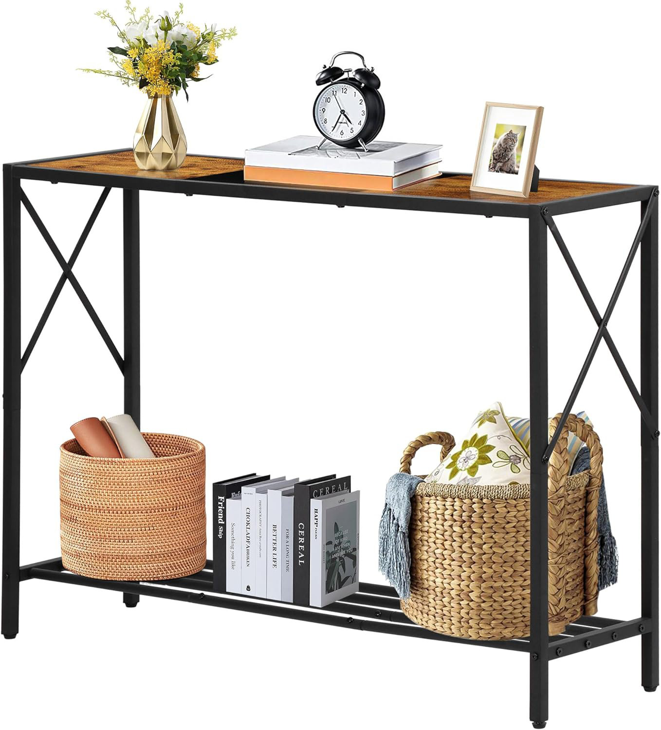 17 Stories Mitcham 41.7 Console Table | Wayfair