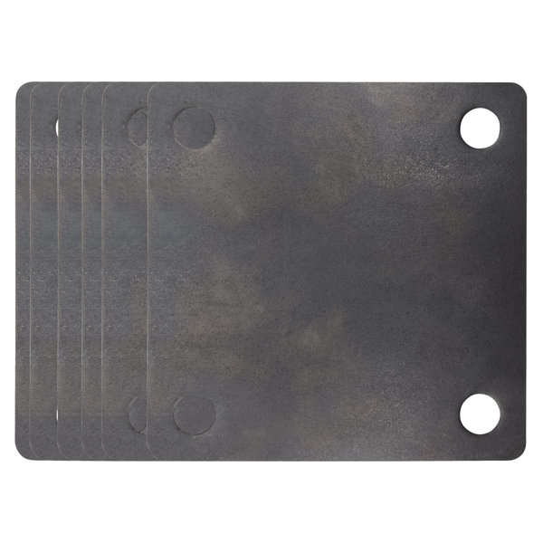 Sidco Supply Weldable Square Steel Metal Baseplate A36 Heavy Duty ...