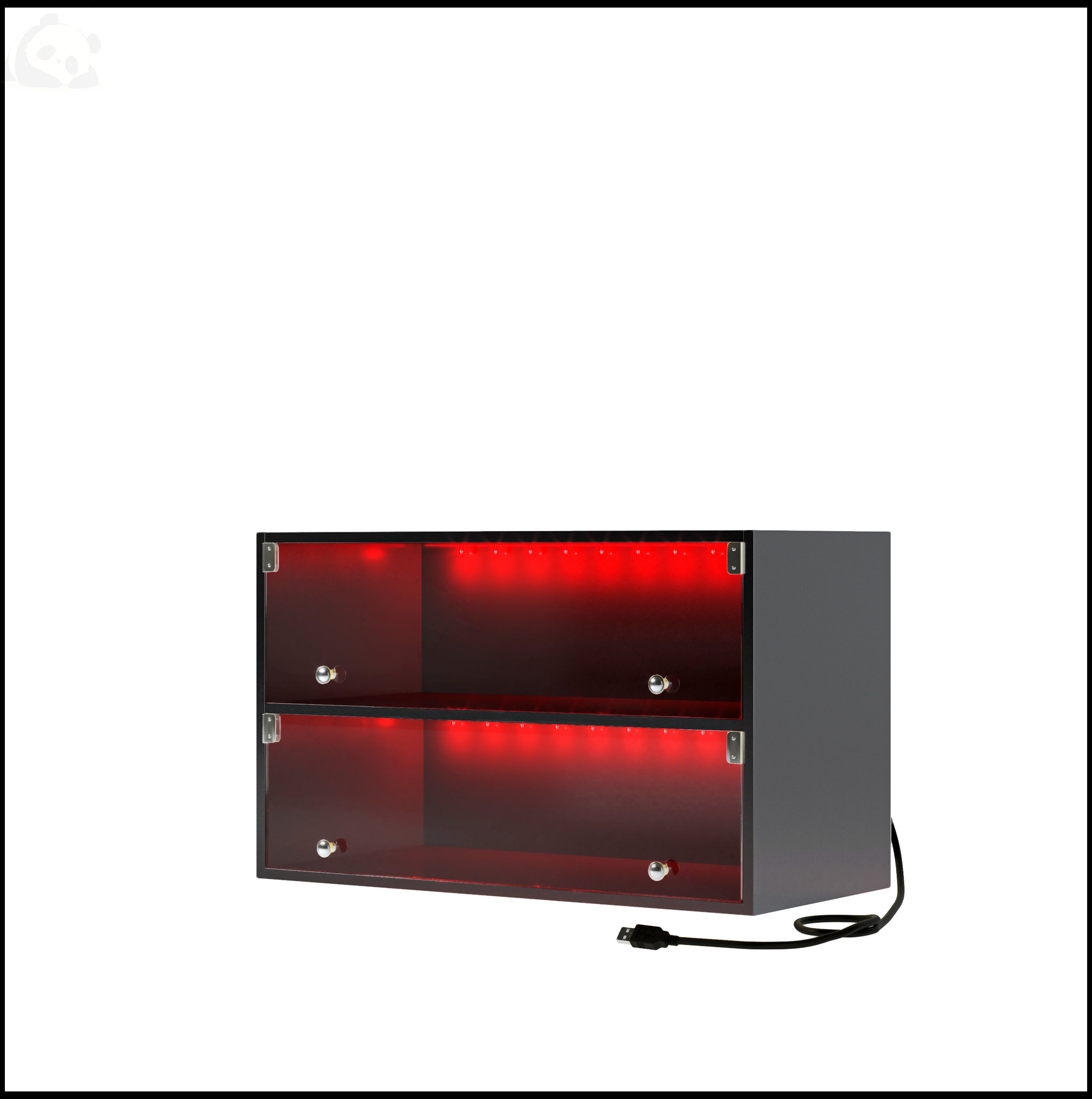 Wrought Studio Glass Door Shoe Box Shoe Storage Cabinet For Sneakers ...