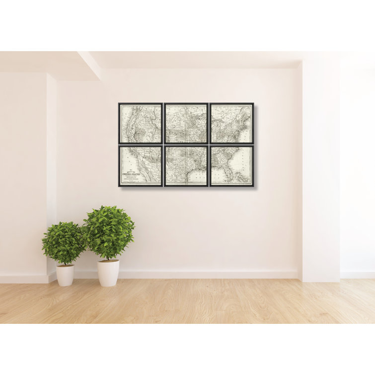 Art Virtuoso United States Sectional Map by Art Virtuoso | Perigold