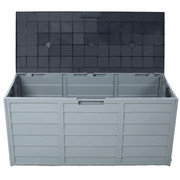 GOODSILO All-Weather UV-Protected Pool Deck Storage Box with Wheels ...