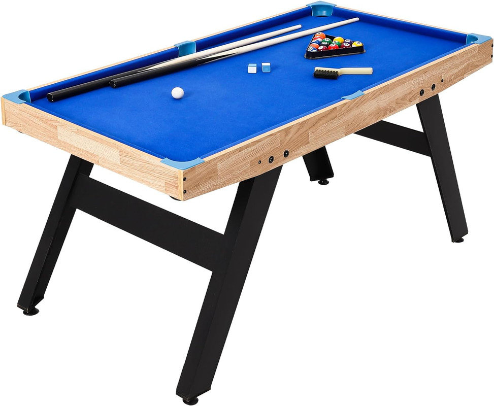 gaomon 48" Pool Table Portable Billiards Table For Kids And Adults Mini ...