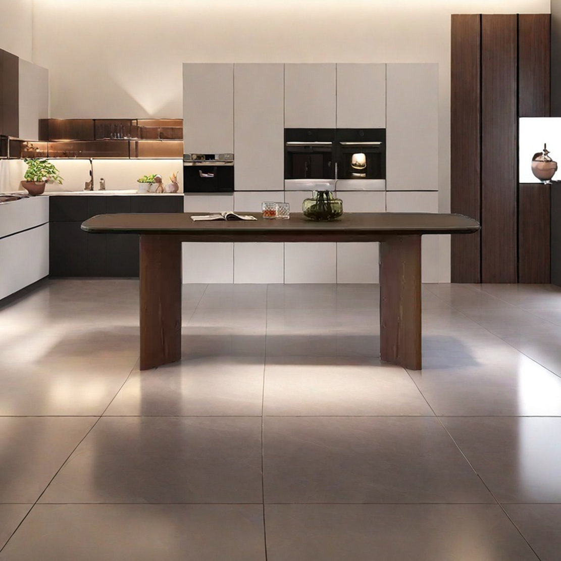 Beicang Home Full-support load-bearing base plate dining table | Wayfair