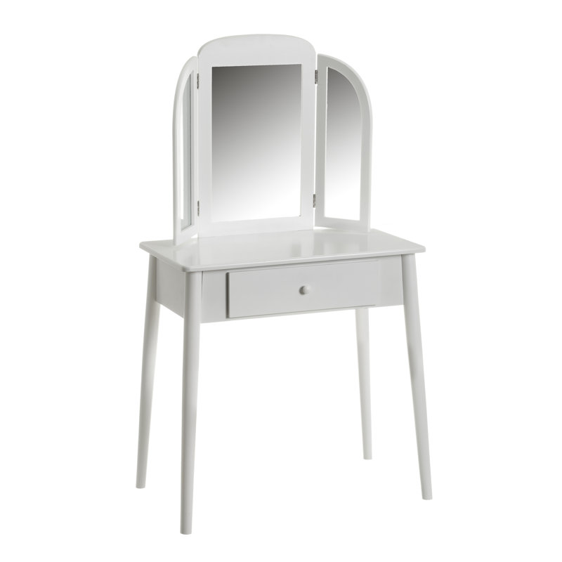 Mikado Living Atlas Dressing Table with Mirror | Wayfair.co.uk