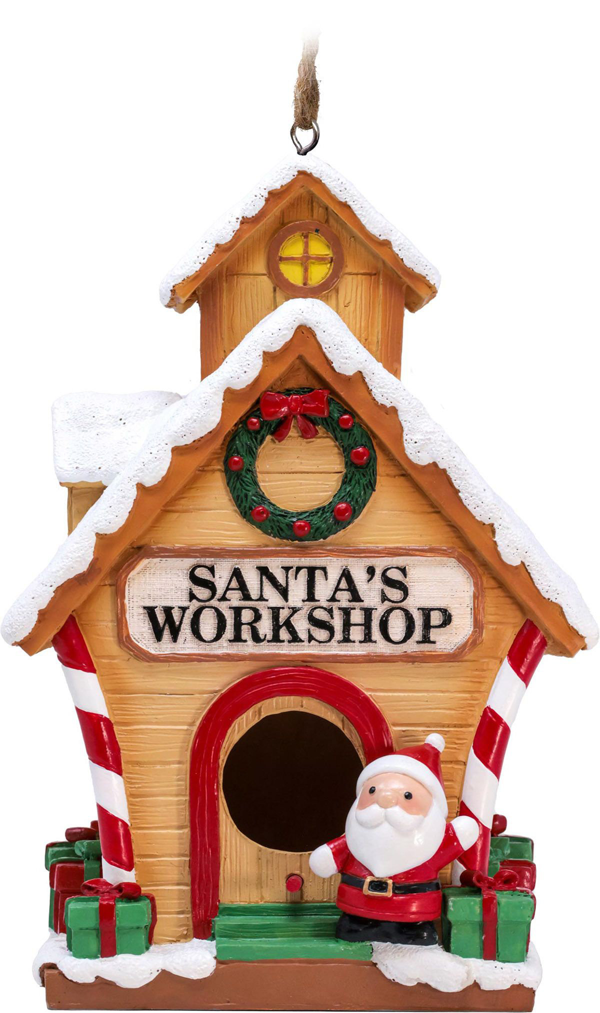 The Holiday Aisle® Santas Work Shop Birdhouse - Wayfair Canada