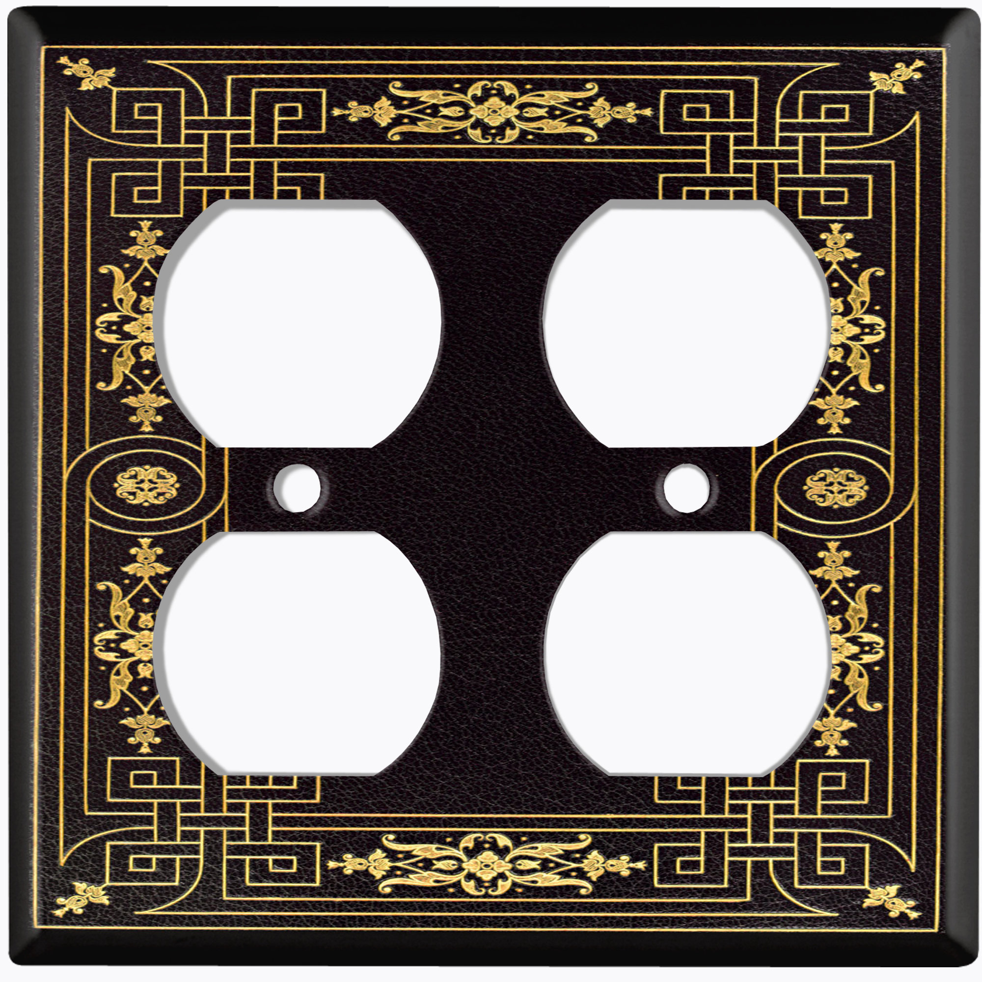 WorldAcc Metal Light Switch Plate Outlet Cover (Victorian Vintage ...