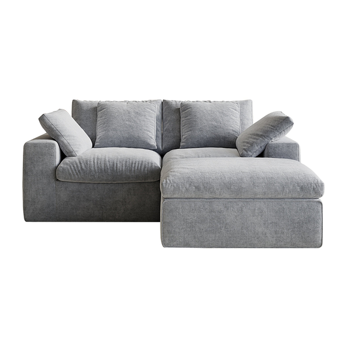 Ivy Bronx Modular Sectional Sofa, 3 Seats, Compressed Sectional Sofa ...