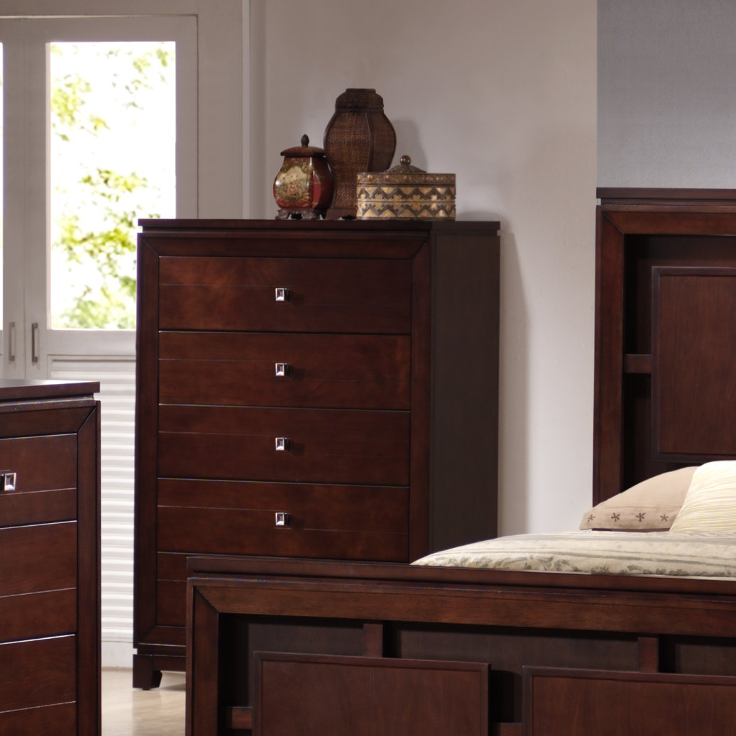 Latitude Run® Denaeja 5 Drawer 38" W Chest & Reviews | Wayfair