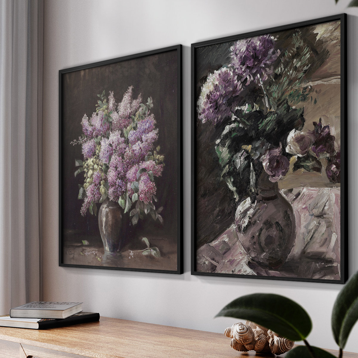 Winston Porter " Vintage Floral XLV " 2 - Pieces on Paper | Wayfair