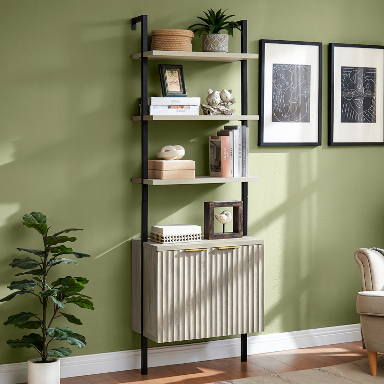 Latitude Run® Nicolee Ladder Storage Bookcase & Reviews | Wayfair