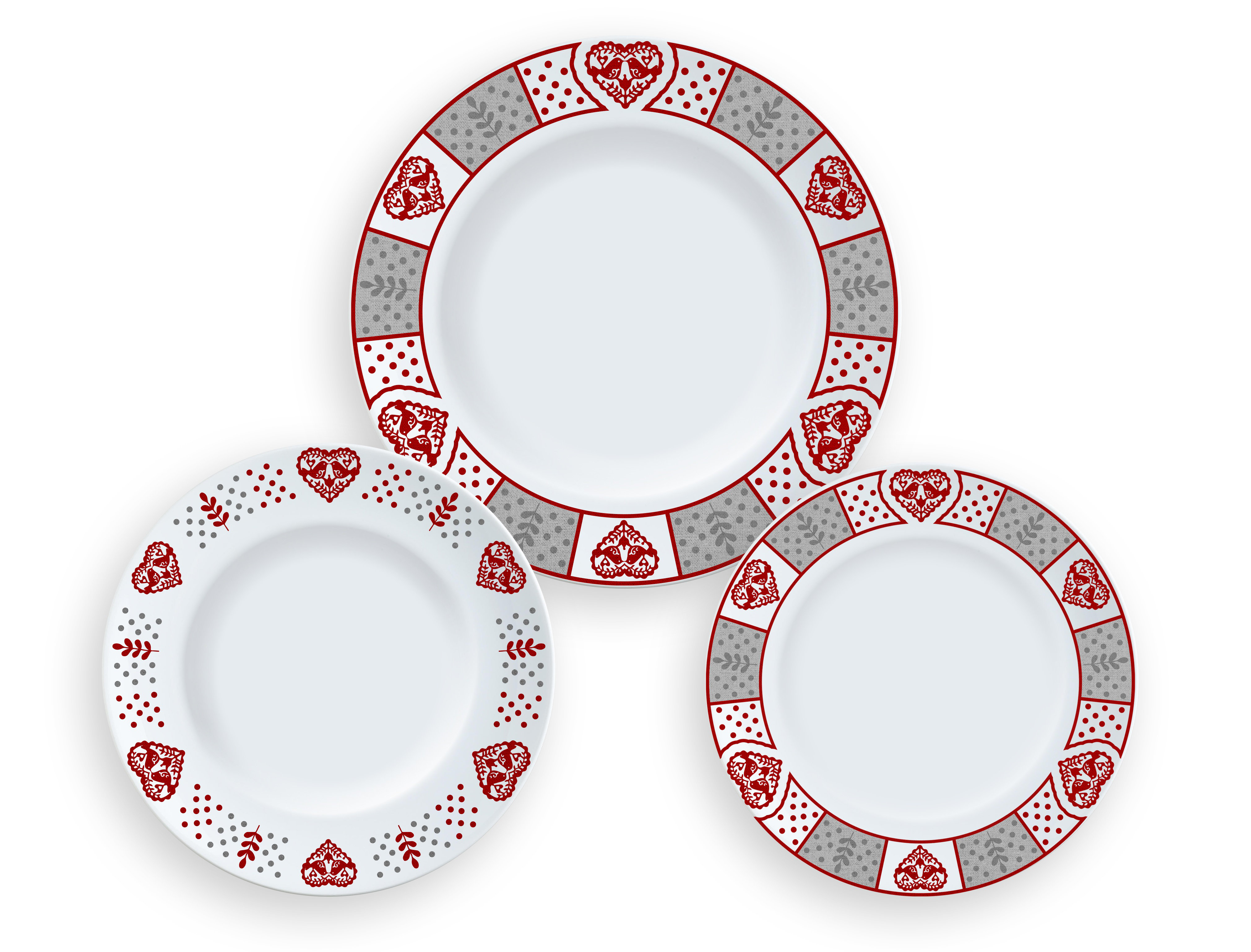 Excelsa Tirol Ceramic Dinnerware - Set of 18 | Wayfair.co.uk