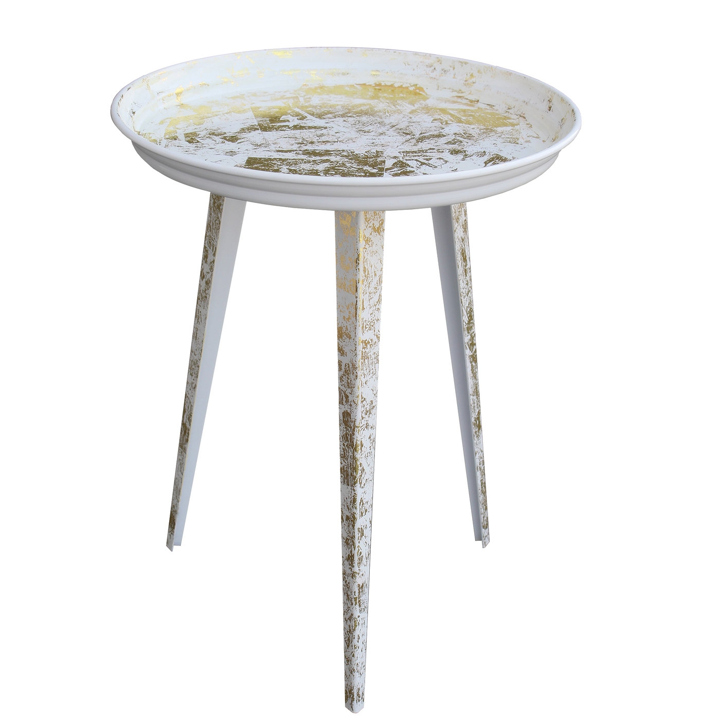 Wrought Studio Jemeka Iron Top End Table - Wayfair Canada