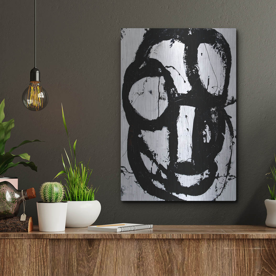 Ivy Bronx Ace of Spades III' by Erin Ashley, Metal Wall Art | Wayfair