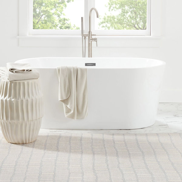 Dash and Albert Rugs Roark Ivory Machine Washable Rug & Reviews | Wayfair