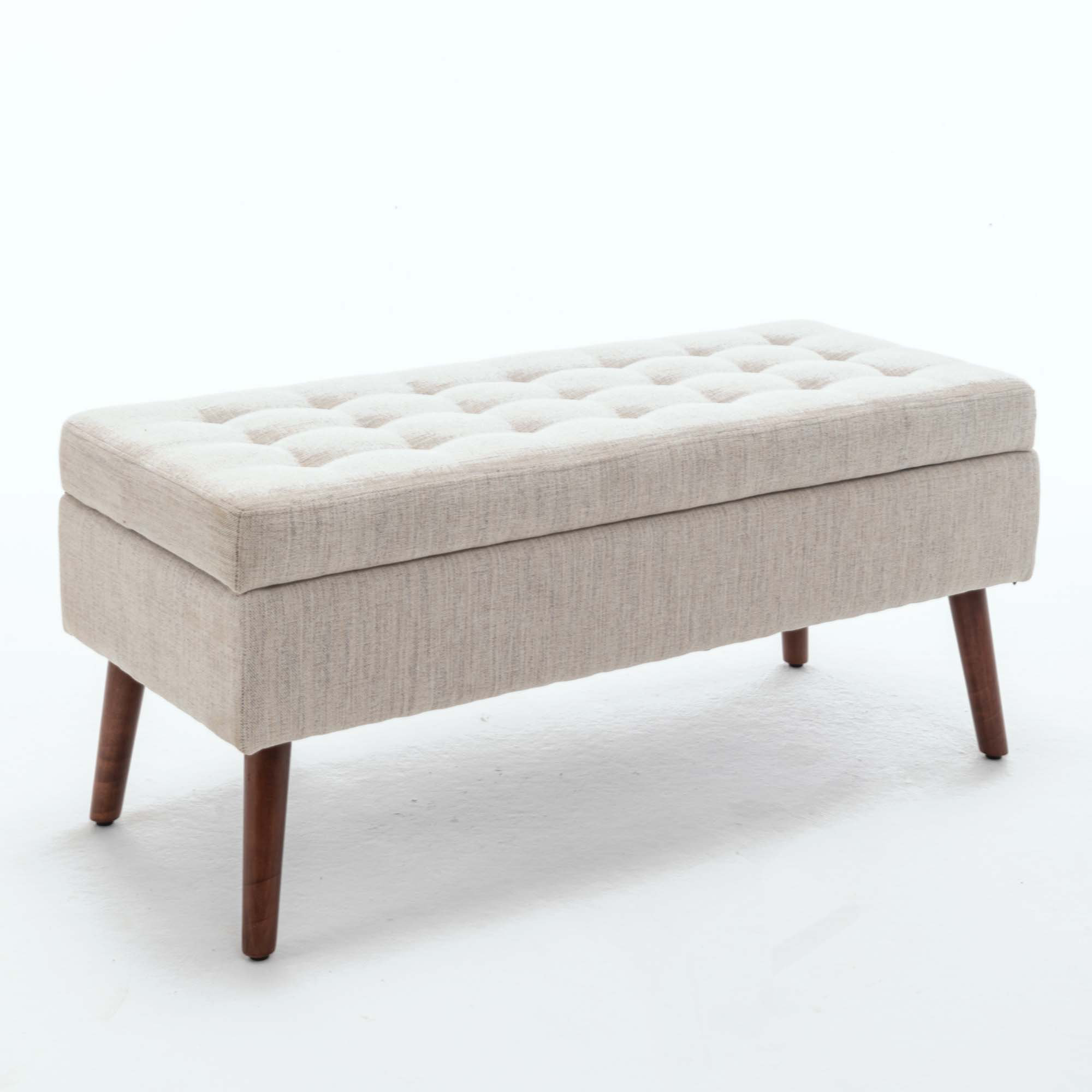 George Oliver Storage Bench With Storage Bench For Bedroom End Of Bed ...