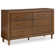 Wildon Home® Leangela 61.25'' W 6 - Drawer Dresser & Reviews | Wayfair