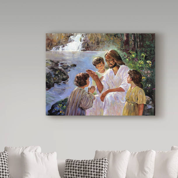 Trademark Art Hal Frenck Santa Face On Canvas by Hal Frenck Print ...