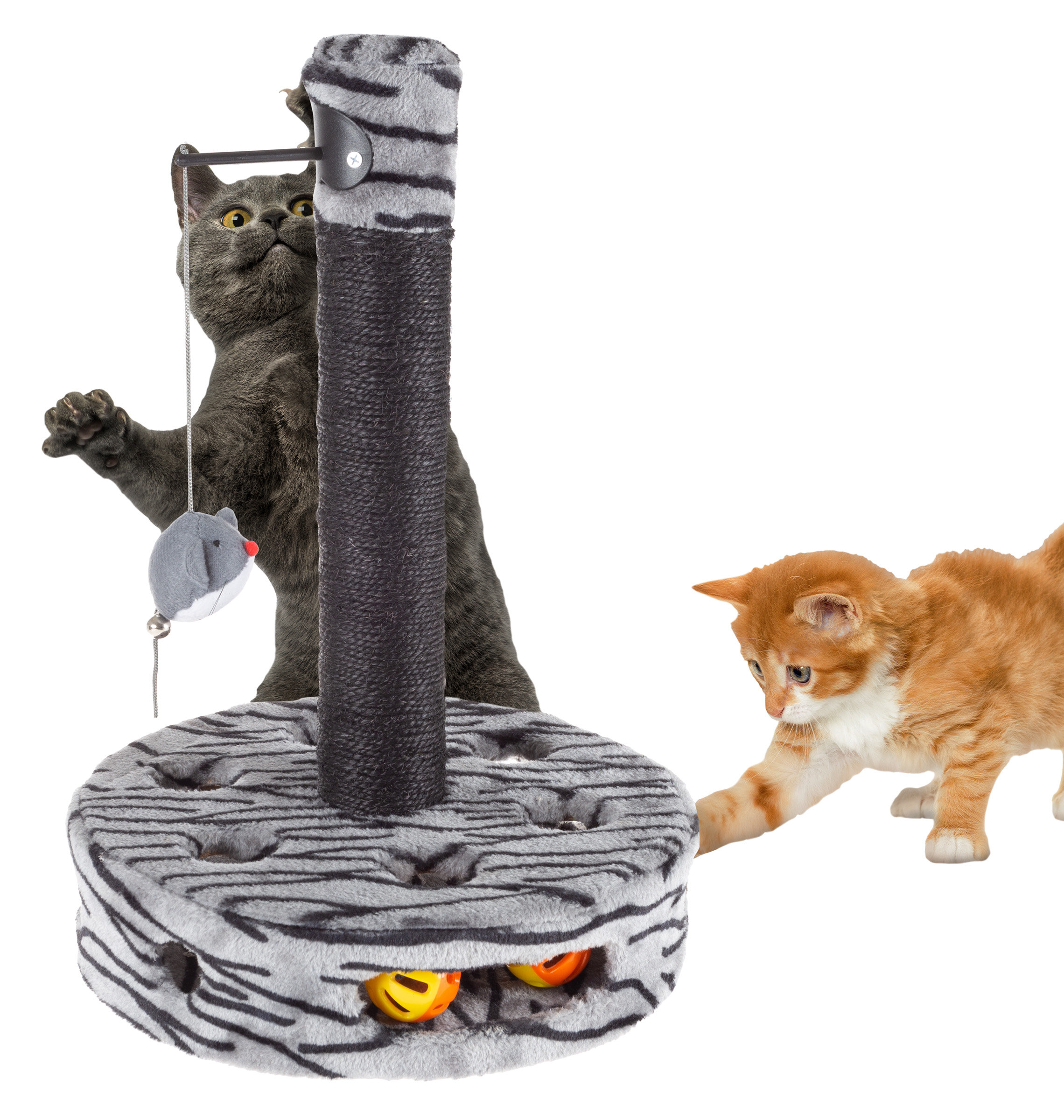 Petmaker Pet Adobe Cat Scratcher for Indoor Cats, Black & Reviews ...