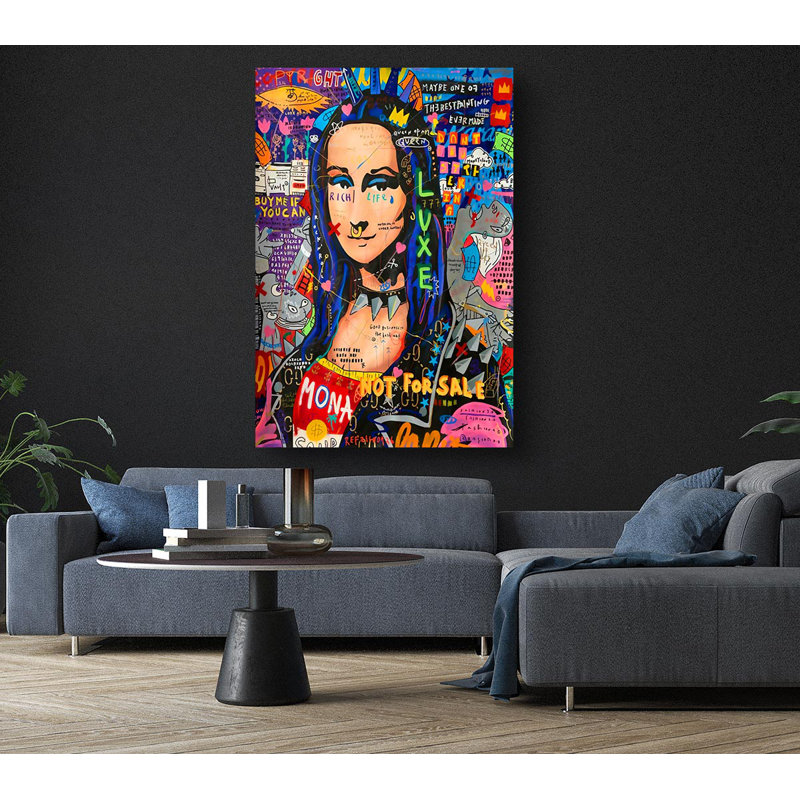 Happy Larry Mona Lisa Punk | Wayfair.co.uk