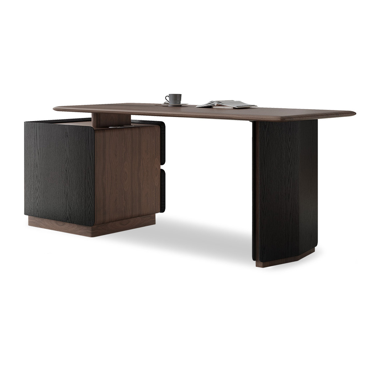 VICABY Modern High-End Light Luxury Retractable Desk | Wayfair