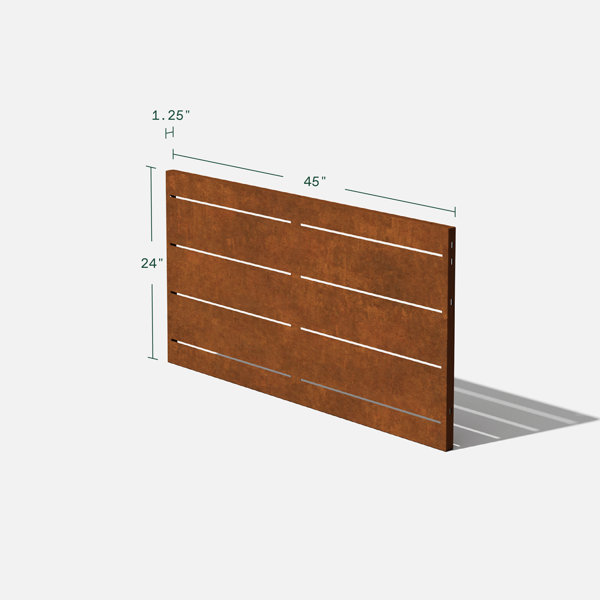 Veradek Decorative Screen Series Linear Privacy Screen 1 Panel (95% ...