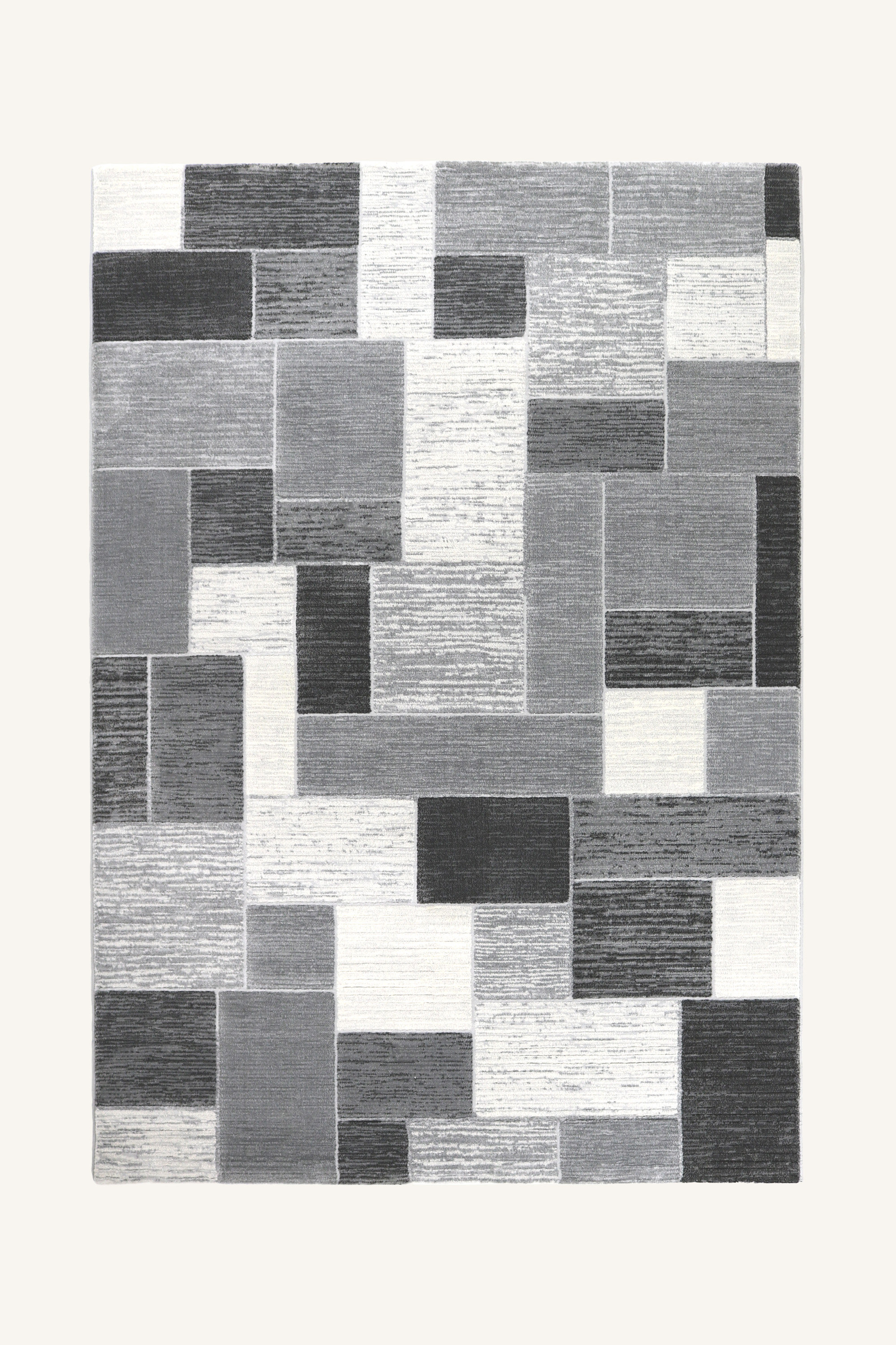 Ivy Bronx Azaleigha Flatweave Grey/White/Black Rug | Wayfair.co.uk