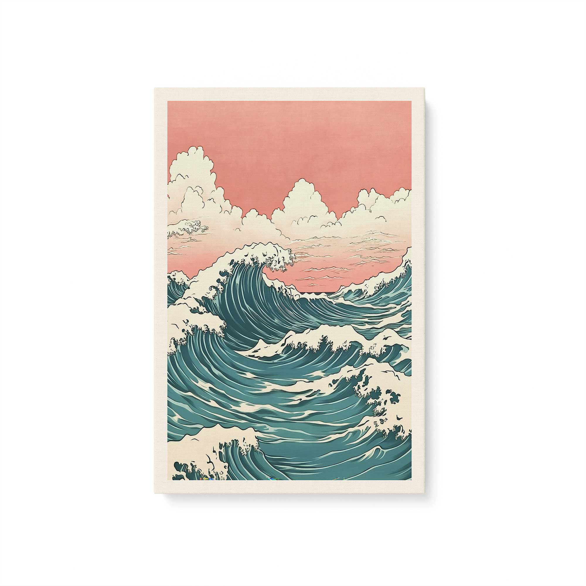 Frametolia Cotton Crest Wrapped Canvas | Wayfair
